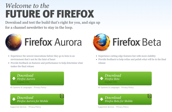Firefox Aurora Logo