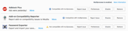 Help make add-ons multiprocess compatible with Add-on Compatibility Reporter - Mozilla Add-ons ...