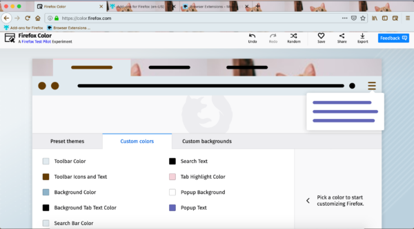 Design And Create Themes For Firefox Mozilla Add Ons Community Blog