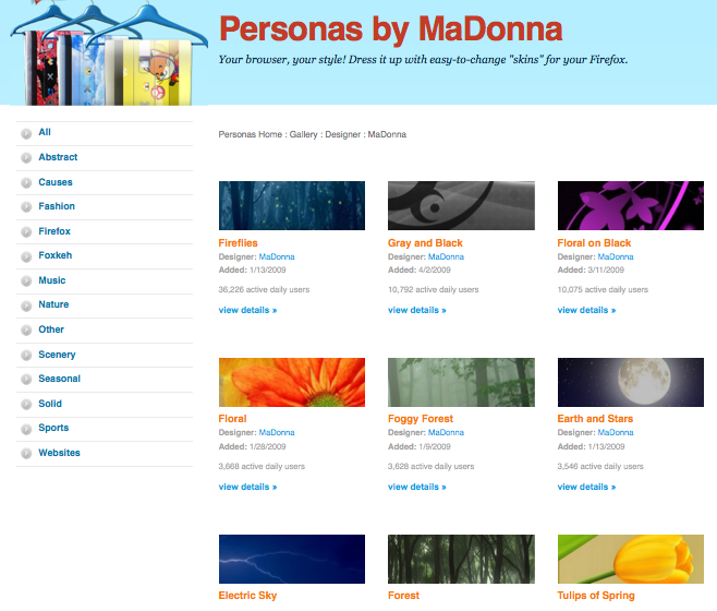 Personas Improves the Artist Experience | Mozilla Labs