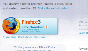 Firefox is Green | Blog of Metrics