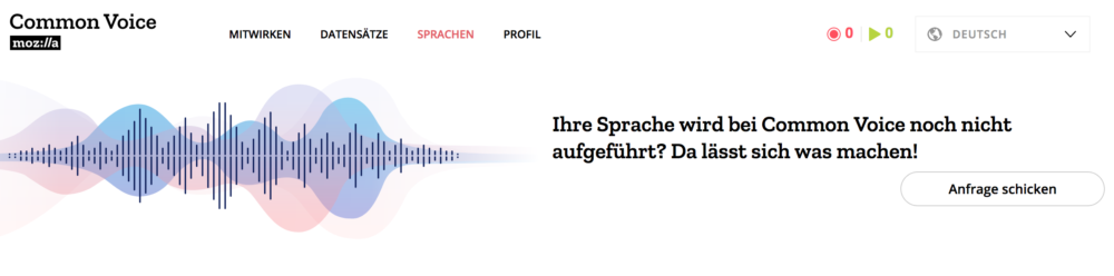 Common Voice wird mehrsprachig – Mozilla Presse-Center