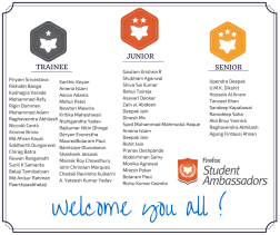 Congratulations Ambassadors! | Firefox Student Ambassador