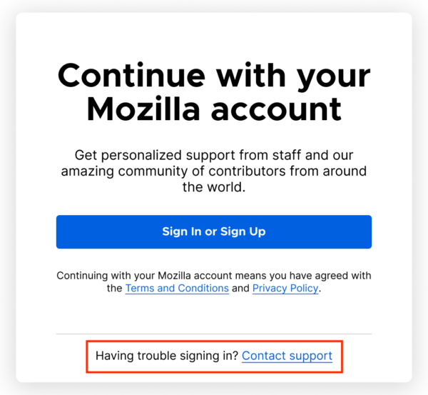 Mozilla account rename – Changes on the support flows – The Mozilla ...