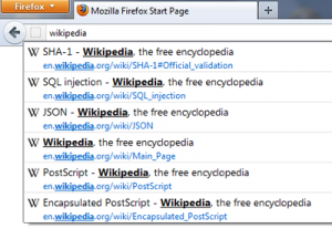 Firefox Tip – Easy Awesome Bar Search | The Den