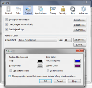 See the Web in Color with Firefox | The Den