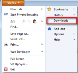 Firefox Tip – How to Find Your Recent Downloads | The Den