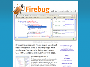 GetFirebug.com redesign launched! | Mozilla Web Development