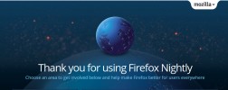 New Firefox Nightly firstrun page and community growth | Mozilla Web ...