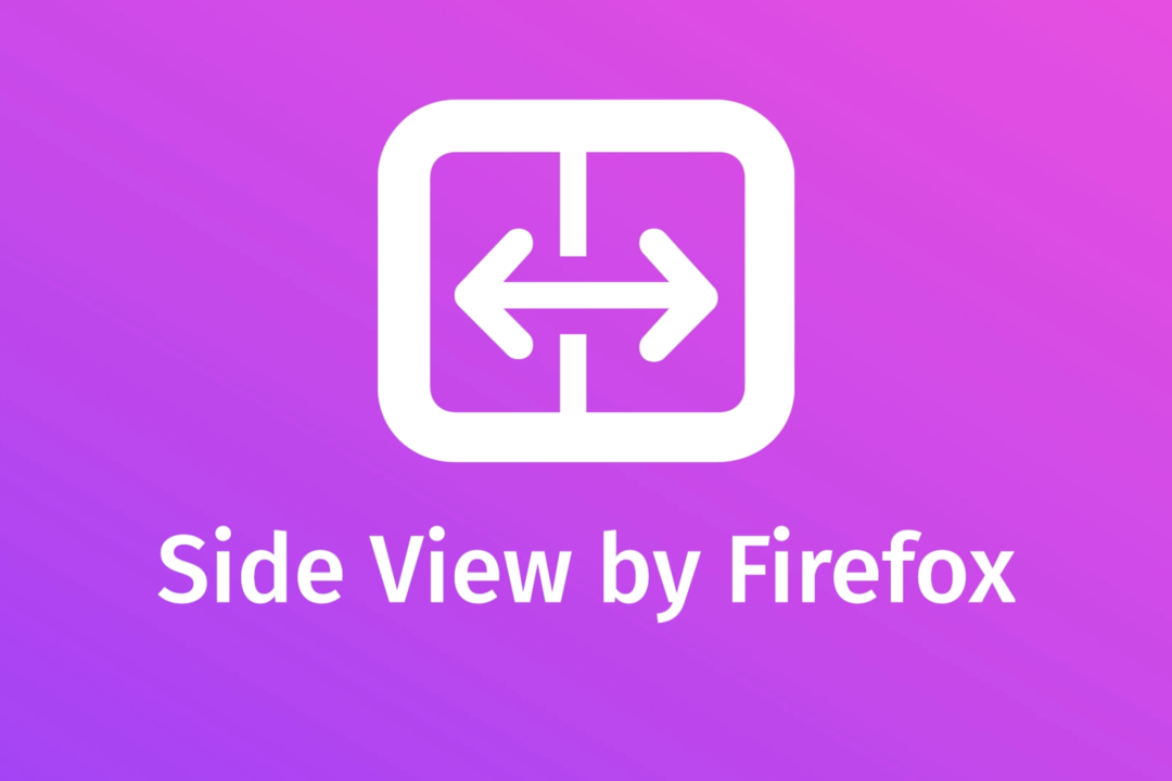 It’s A New Firefox Multi-tasking Extension: Side View