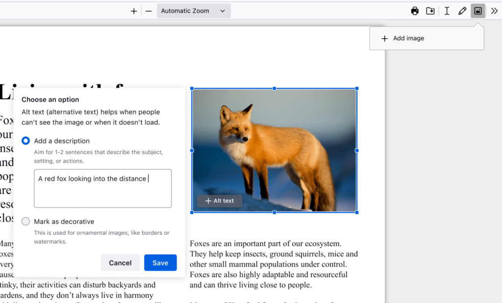 Streamline your schoolwork with Firefox's PDF editor
