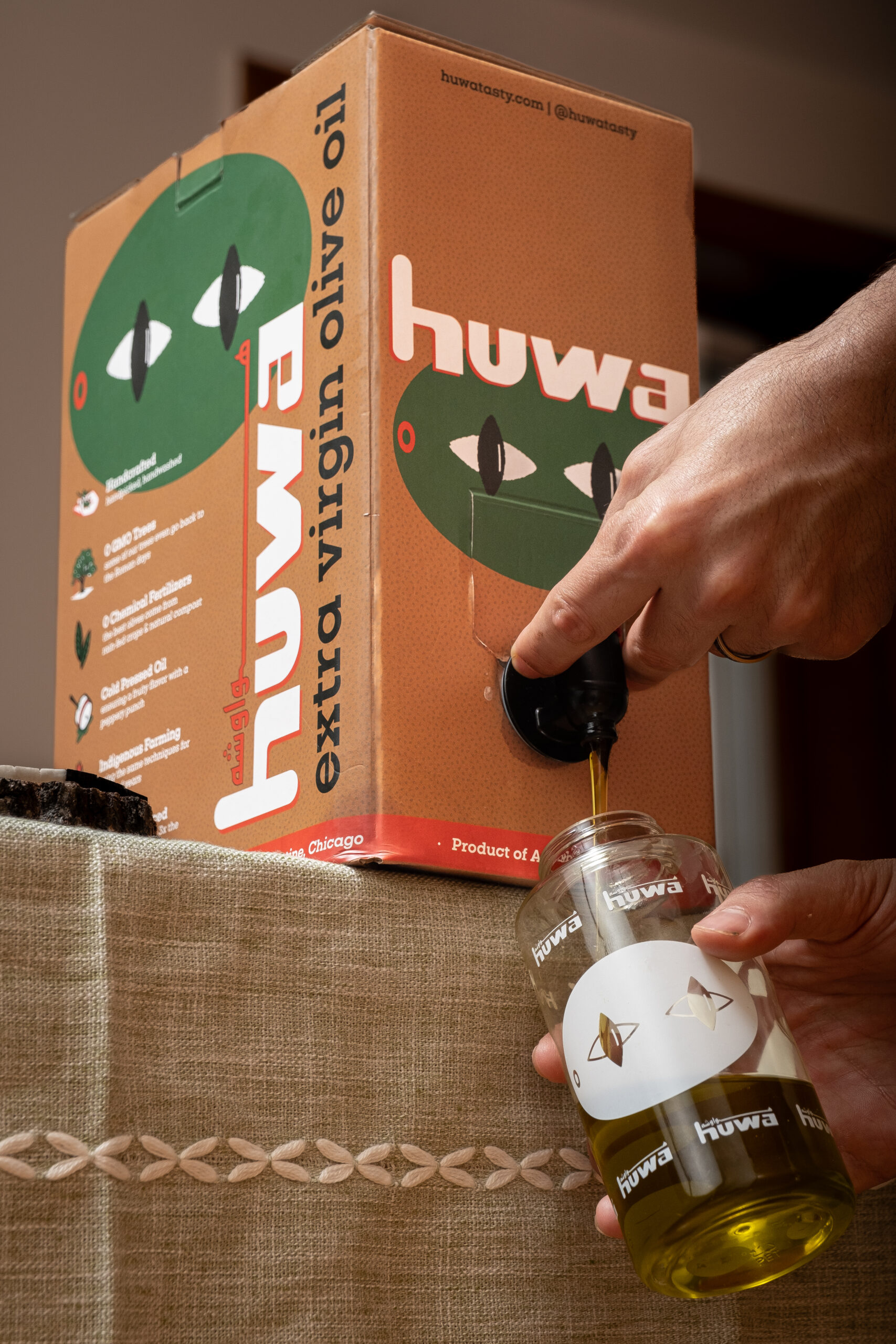 Huwa: From a WhatsApp group to sharing Palestinian olive oil with the world