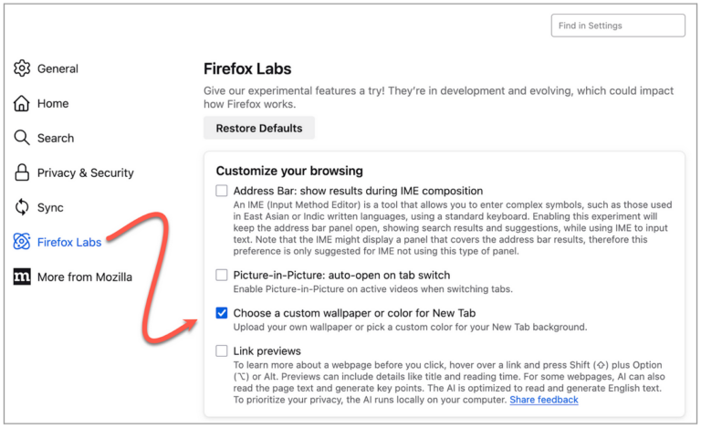 Jump into Firefox Labs: A place to try new features and help shape Firefox