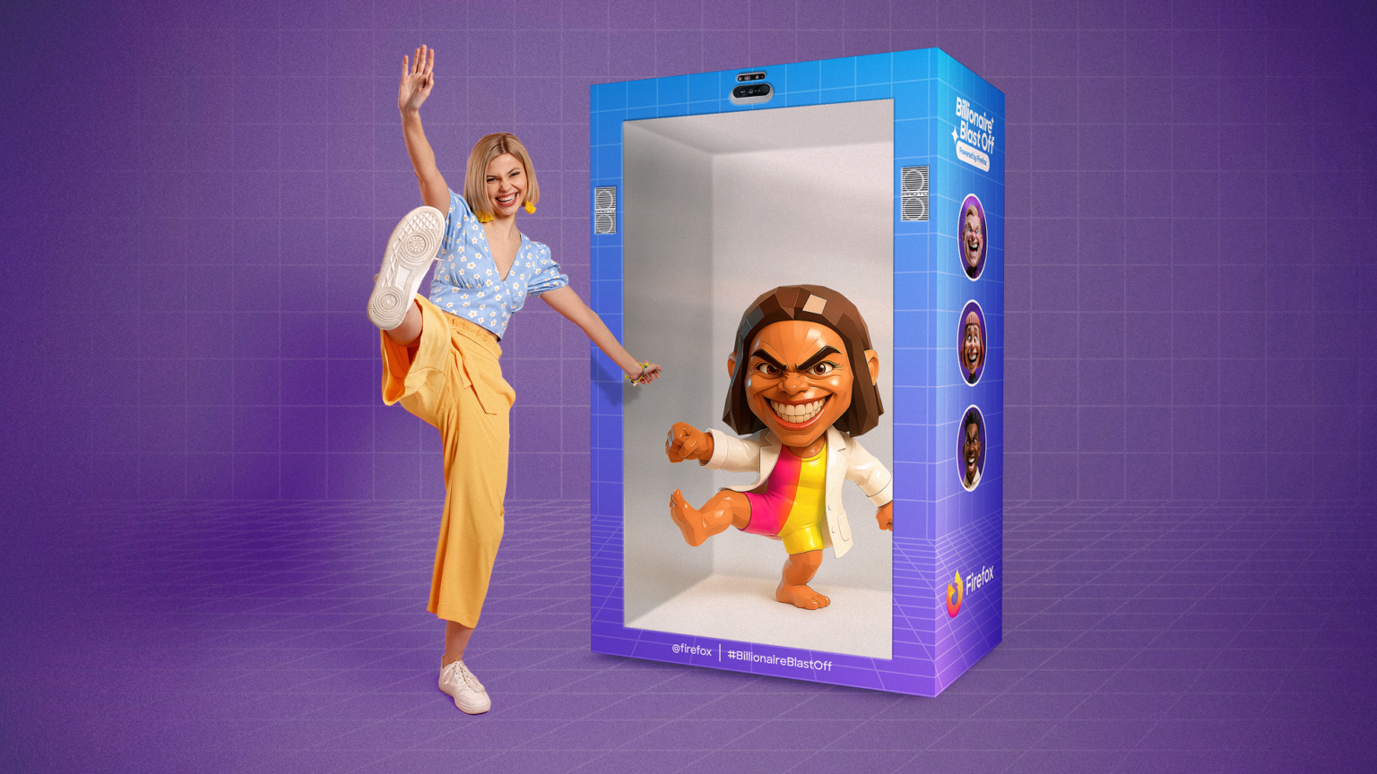 Blast off! Firefox turns data power plays into a game