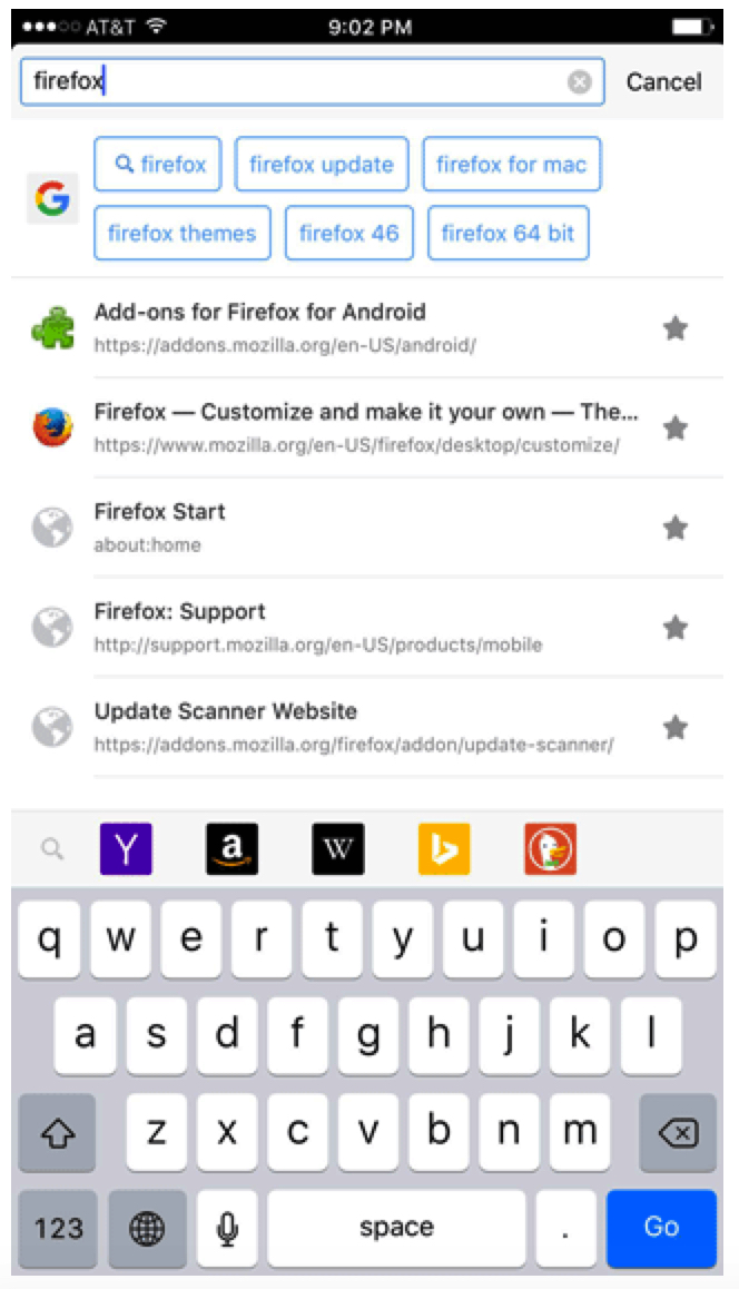 Firefox iOS 버전 업데이트 : 위젯, 검색 창 및 보안 관리 등 – Mozilla 한국 커뮤니티